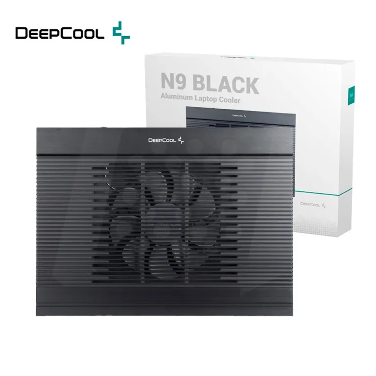 COOLER DE LAPTOP DEEPCOOL N9 BLACK ALUMINIO DEEPCOOL | falabella.com