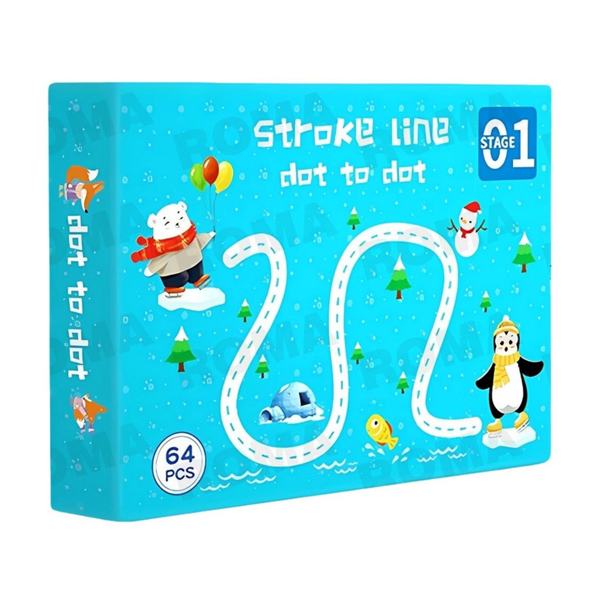 LIBRO DE TRAZOS REUTILIZABLE PINGÜINO GENERICO | Falabella Perú