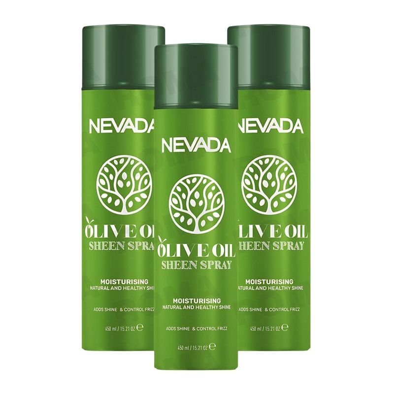 PACK 3 SPRAY CAPILAR CON ACEITE DE OLIVA 450ML NEVADA NEVADA NATURAL ...
