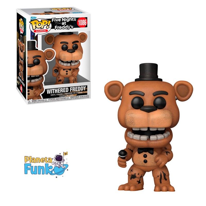 FIVE NIGHT AT FREDDYS WITHERED FREDDY 1086 FUNKO | falabella.com