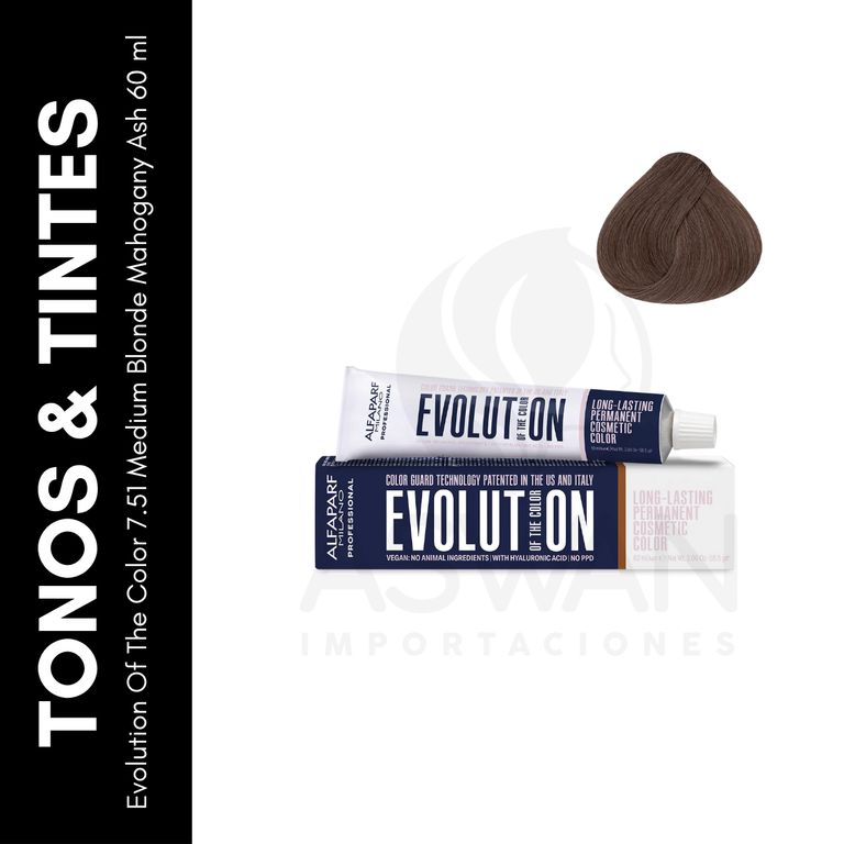 Evolution Of The Color 751 Medium Blonde Mahogany Ash 60 ml GENERICO ...