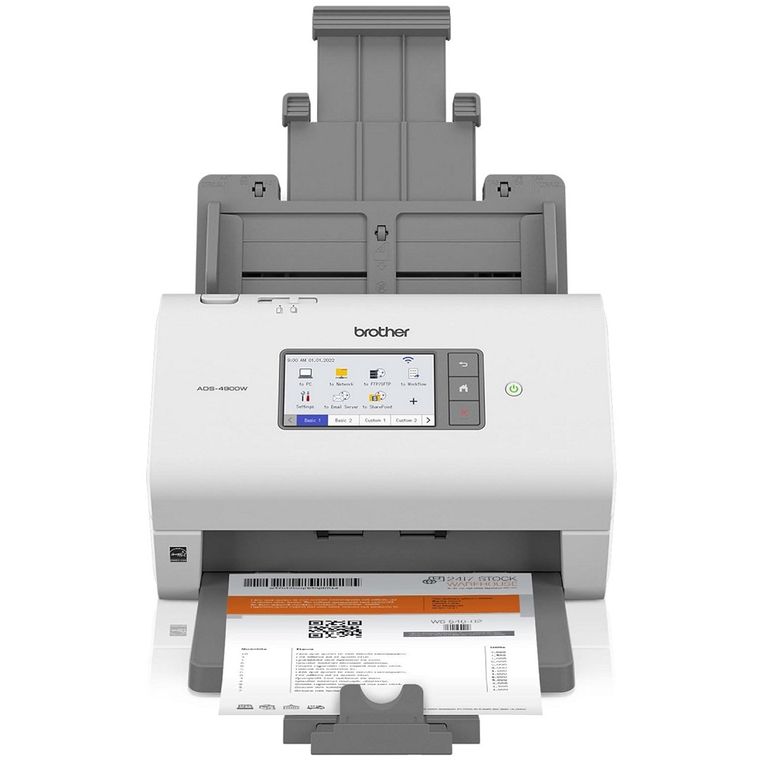 Escaner Brother ADS-4900W USB Wifi Dúplex ADF 120ppm BROTHER ...