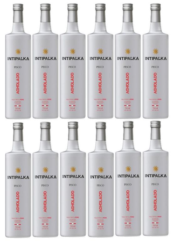 Pisco Acholado Botella 750ml - 12 UND INTIPALKA | Falabella Perú