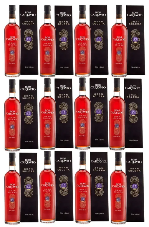 RON GRAN SOLERA 15 AÑOS 750ml - 12 UND CARTAVIO | falabella.com