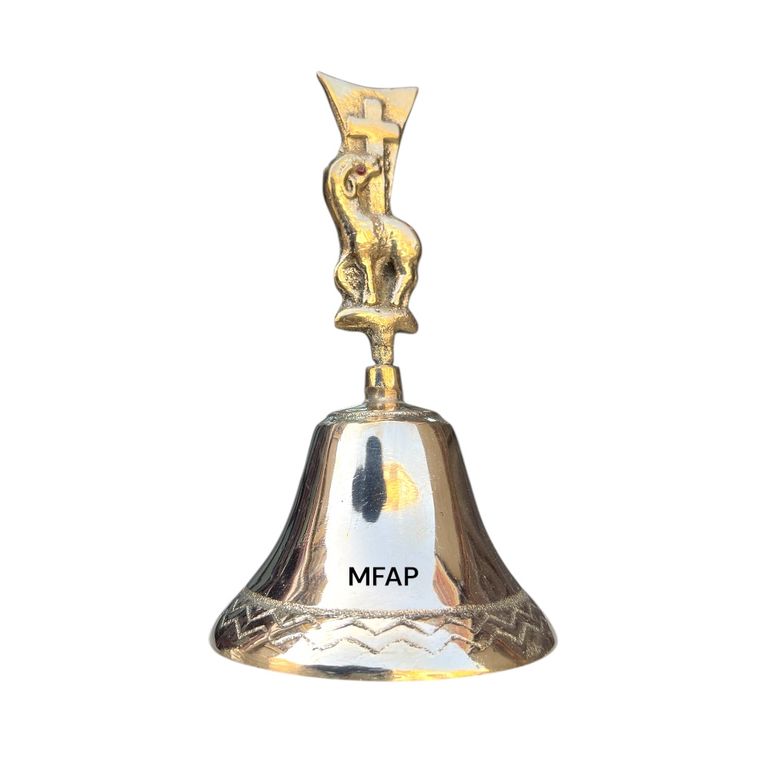 campana cordero mas cruz en bronce MFAP BRONCERIA Y ANTIGUEDADES ...