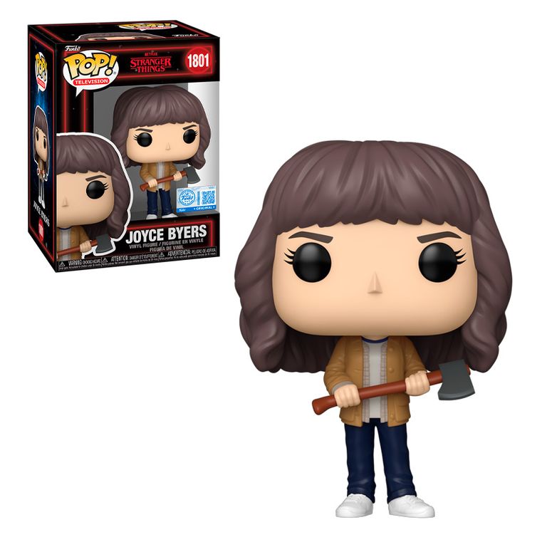 STRANGER THINGS JOYCE BYERS WITH AXE 1801 EXCLUSIVO FUNKO | falabella.com