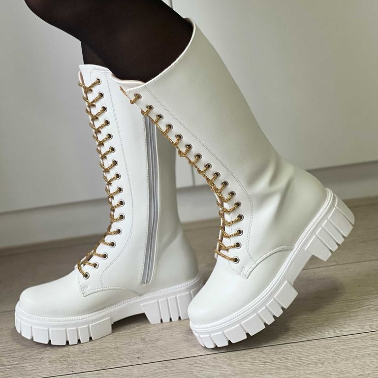 BOTAS KPOP RUMI PARA MUJER BLANCO PASADOR GENERICO | falabella.com