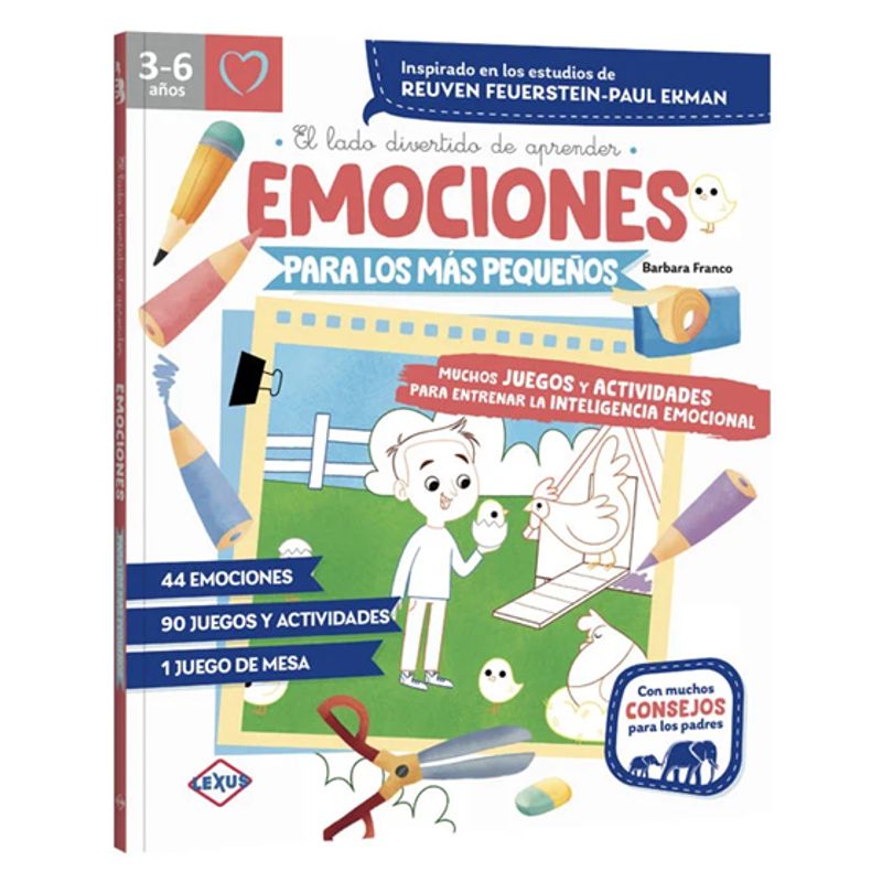Libro infantil Emociones para los más Pequeños LEXUS | falabella.com