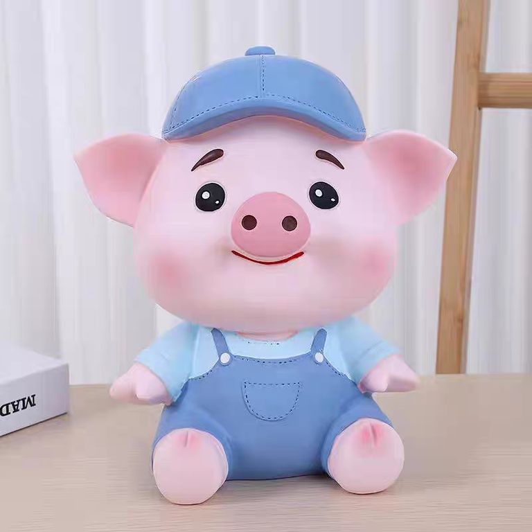 Alcancia Chanchito Irrompible PVC Cerdito Niños Infantil GENERICO ...