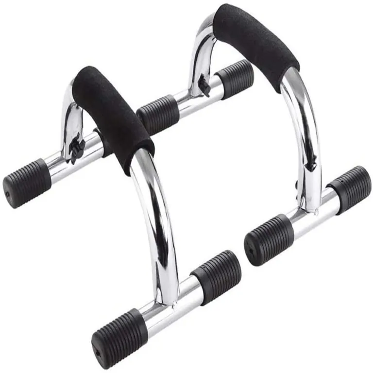 Push up bar de acero barra para flexiones miniparalelas ALPHA GYM ...