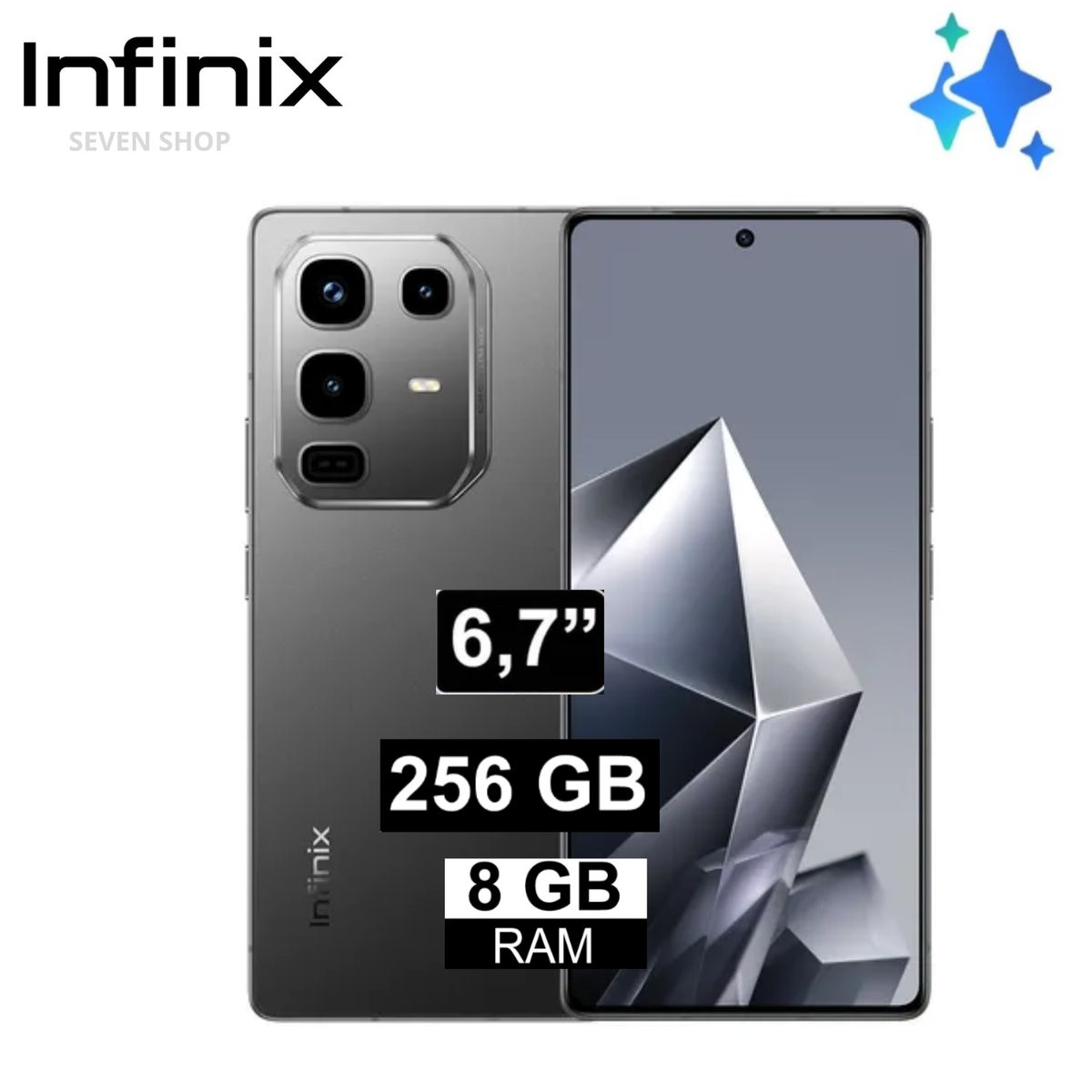 Note 50 Pro 8GB RAM 256GB - NEGRO INFINIX | falabella.com