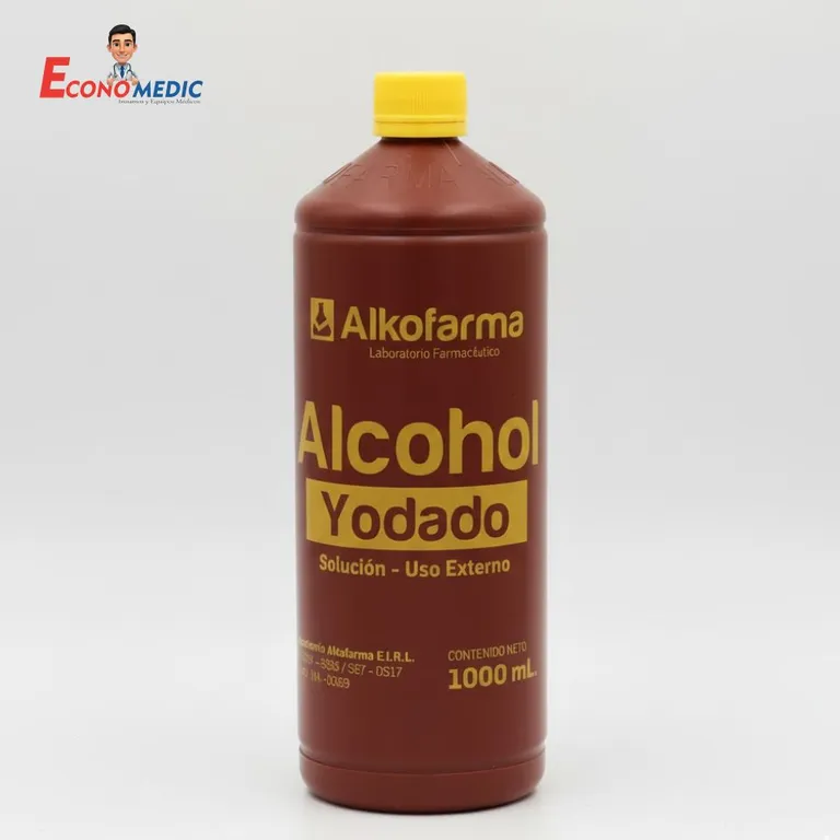 AlCOHOL YODADO X 1 L - ALKOFARMA ALKOFARMA | falabella.com