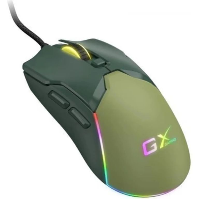 MOUSE GENIUS GX SCORPION M700 7200 DPI 6-BOT RGB ARMY GREEN GENIUS GX ...
