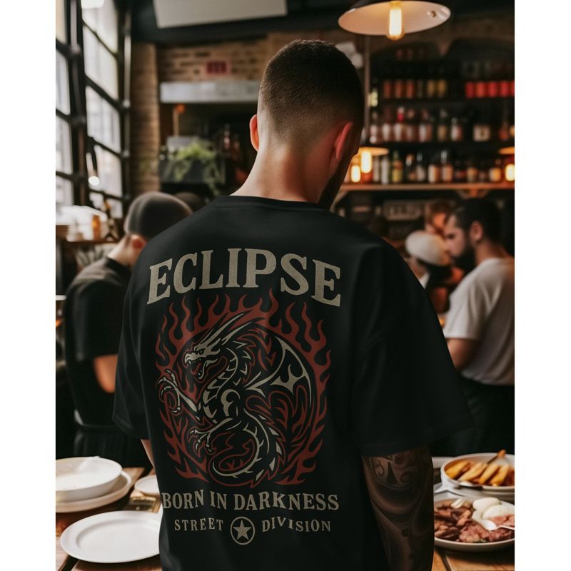 Polo oversize Dragon Eclipse Street Division Hombre GENERICO ...