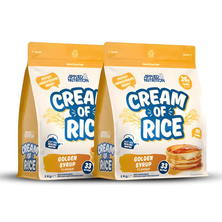 PACK X 02 - Crema de Arroz Applied Nutrition 1 Kg Cream of rice ...