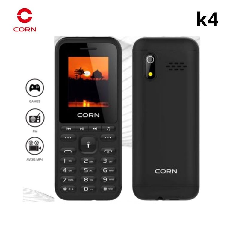 CELULAR BASICO CORN K4 2G DUAL SIM -NEGRO CORNER | falabella.com