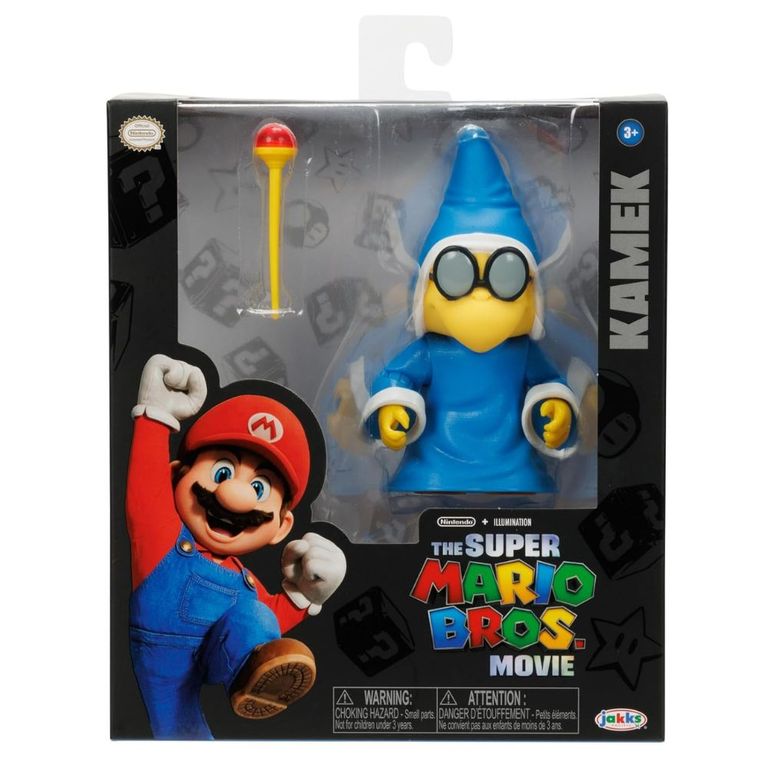 Super Mario Bros Movie - Figura de Magikoopa con Vara - Kamek JAKKS ...