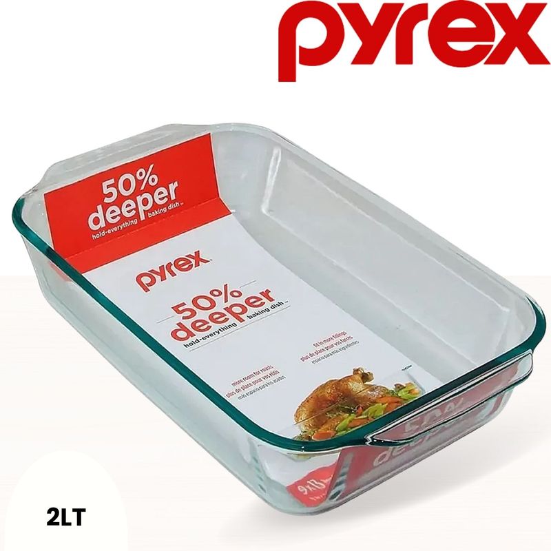 Fuente Cuadrada Transp2 Lt - Pyrex PYREX | falabella.com