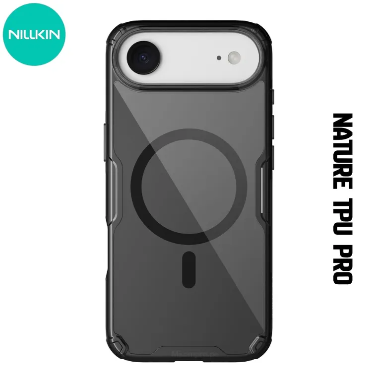 Case Nillkin Nature TPU Pro - iPhone Air MagSafe - Negro Clear NILLKIN ...