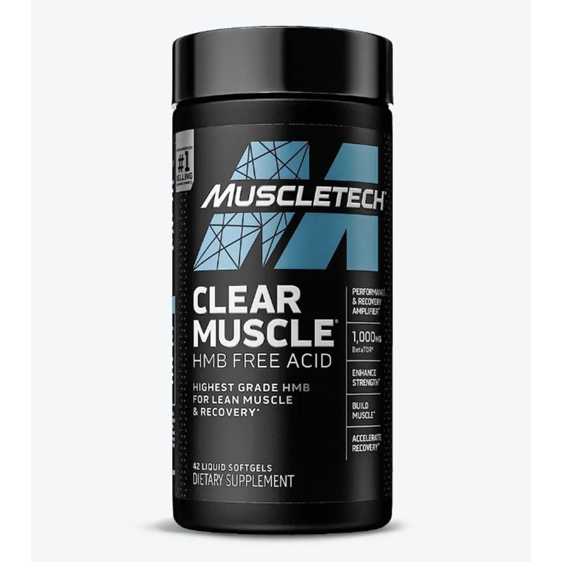 Clear Muscle 42 caps HMB FREE ACID MUSCLETECH | falabella.com