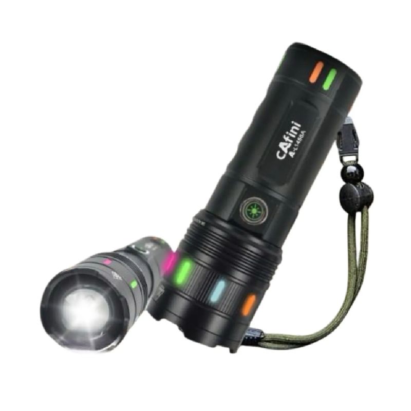 Linterna de largo alcance Cafini A-L1458A 3000M de distancia luz LED ...