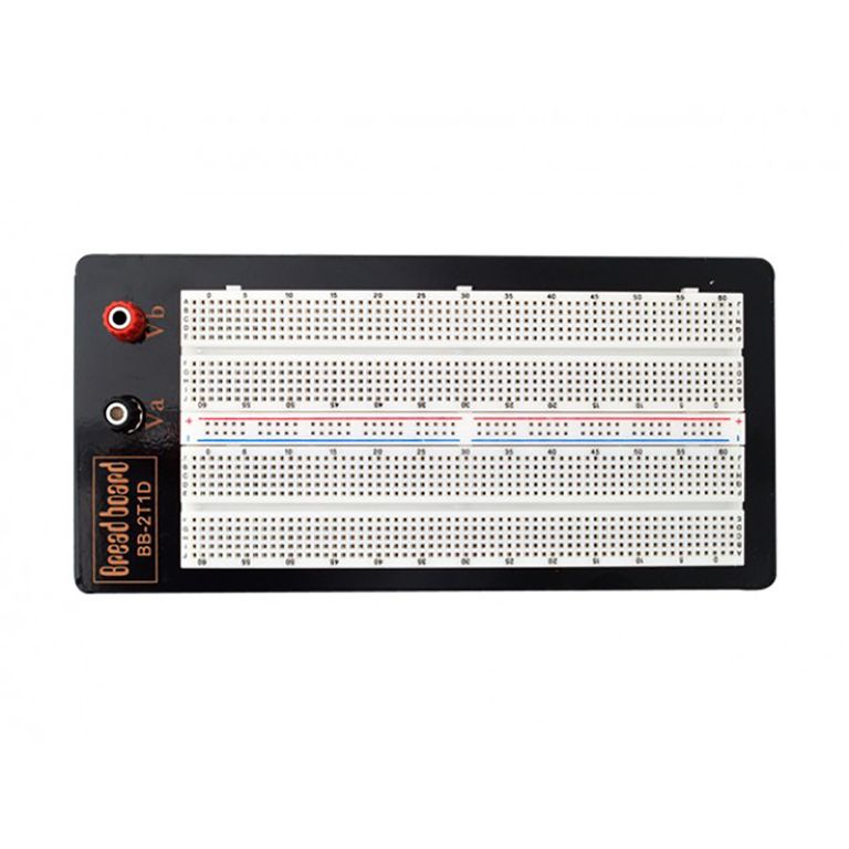 Protoboard Doble 1360 Puntos - Placa De Pruebas Electrónica POWER ...
