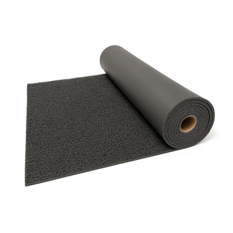 Felpudo en Rollo Tipo Rizo Antideslizante Gris Claro 120m x 12m x 12mm ...