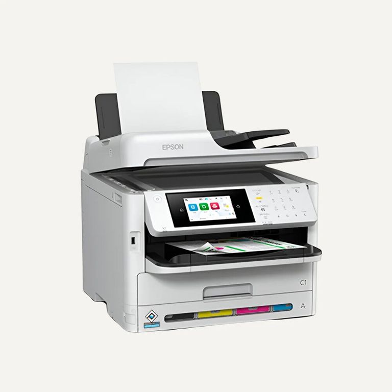IMPRESORA MULTIFUNCIONAL EPSON WORKFORCE PRO WF-C5890 COLOR USB RED ...