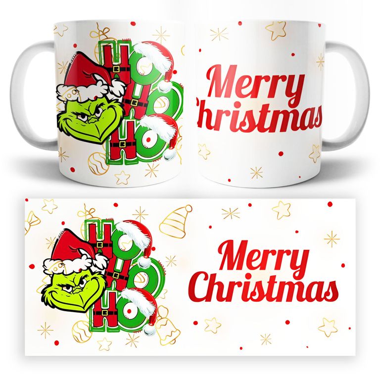 TAZA NAVIDEÑA GRINCH 11oz - LQNN GENERICO | Falabella Perú