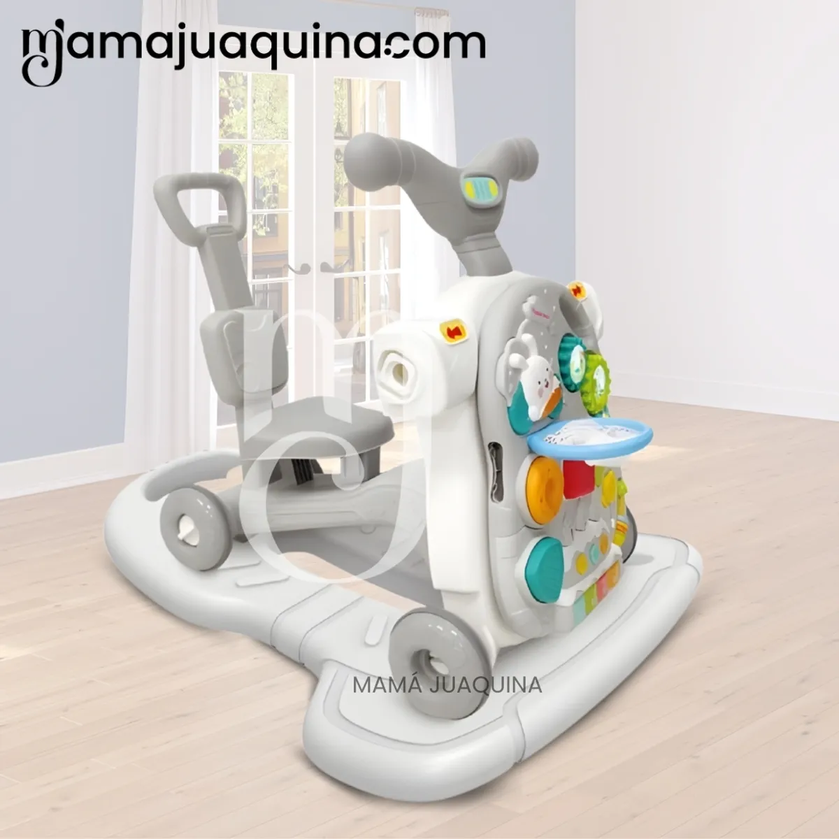 Caminador 5 en 1 «BUNNY» Edición Limitada Gray BABY | falabella.com