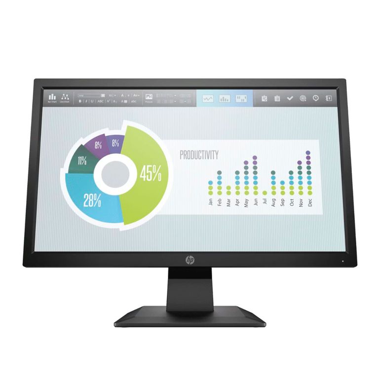 MONITOR HP LED P204V PLANA 195 5MS WIDE 75HZ HDMI PN 5RD66AAABM HP ...