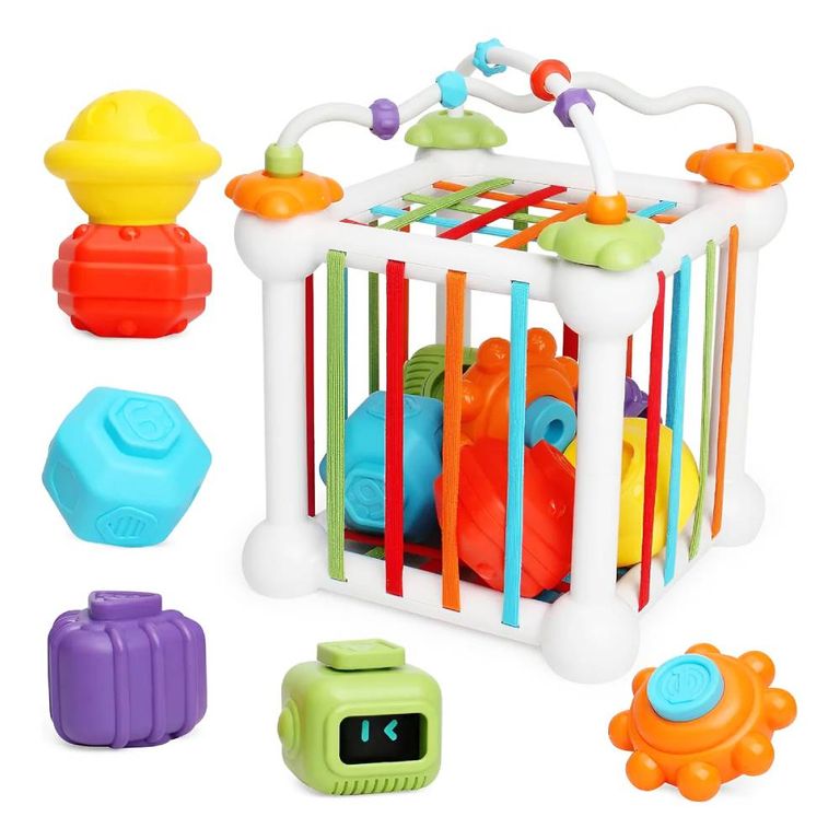 Cubo Didáctico Sensorial para Bebés Multifuncional GENERICO | Falabella ...