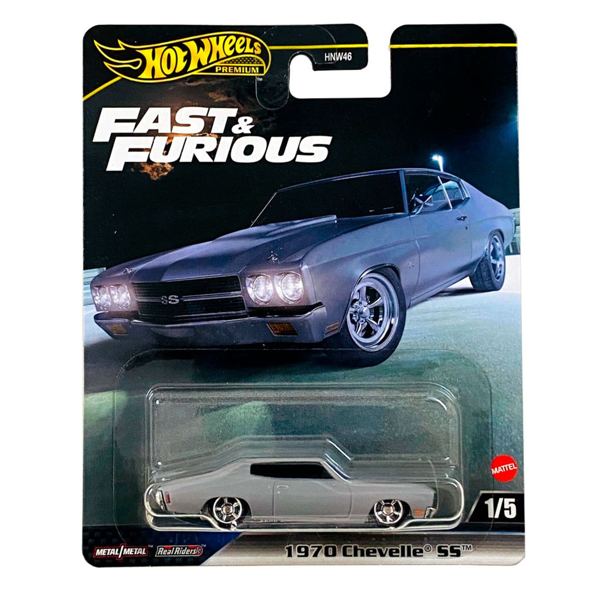 Rápidos y furiosos - Auto a escala - Chevelle SS Gris PREMIUM Rápidos y ...