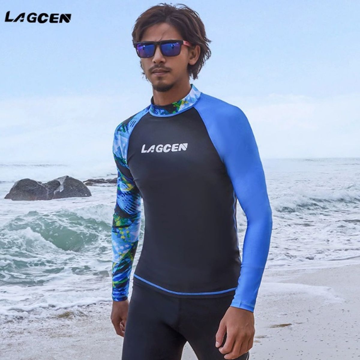 POLO DE SURF PLAYA CON UPF50 GENERICO | Falabella Perú