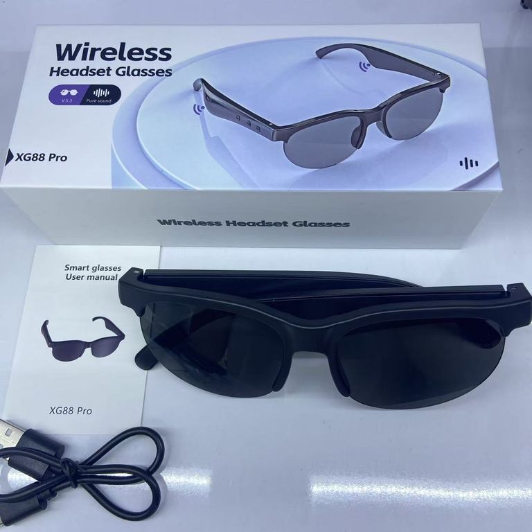 GAFAS CON BLUETOOTH , CON PROTECCION UV HD, XG88 PRO GENERICO ...
