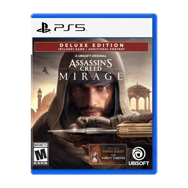Assassins Creed Mirage Deluxe Edition LAT PS5 SONY | Falabella Perú