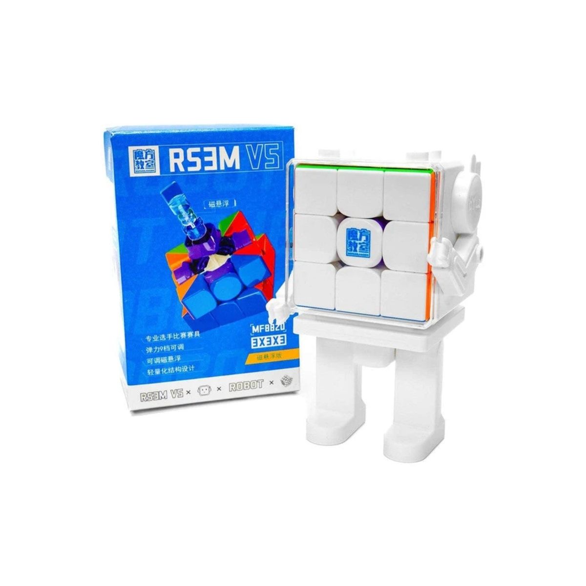 Geekcuber MoYu RS3M V5 MagLev + Robot Cube Stand MOYU | falabella.com