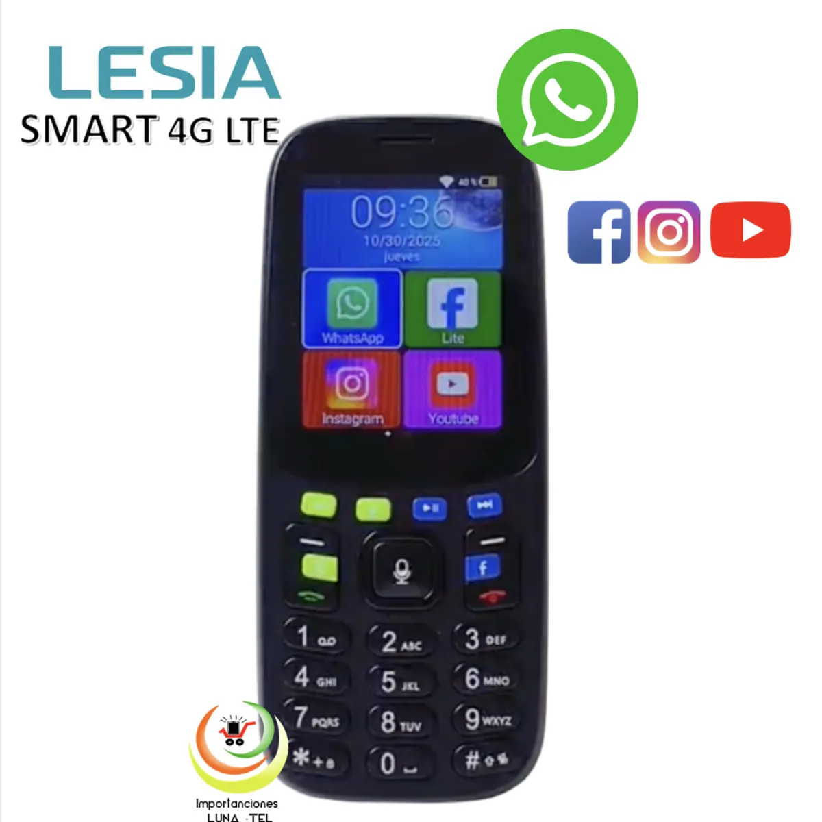 CELULAR LESIA SMART 4G CON WHATSAPP LESIA | Falabella Perú