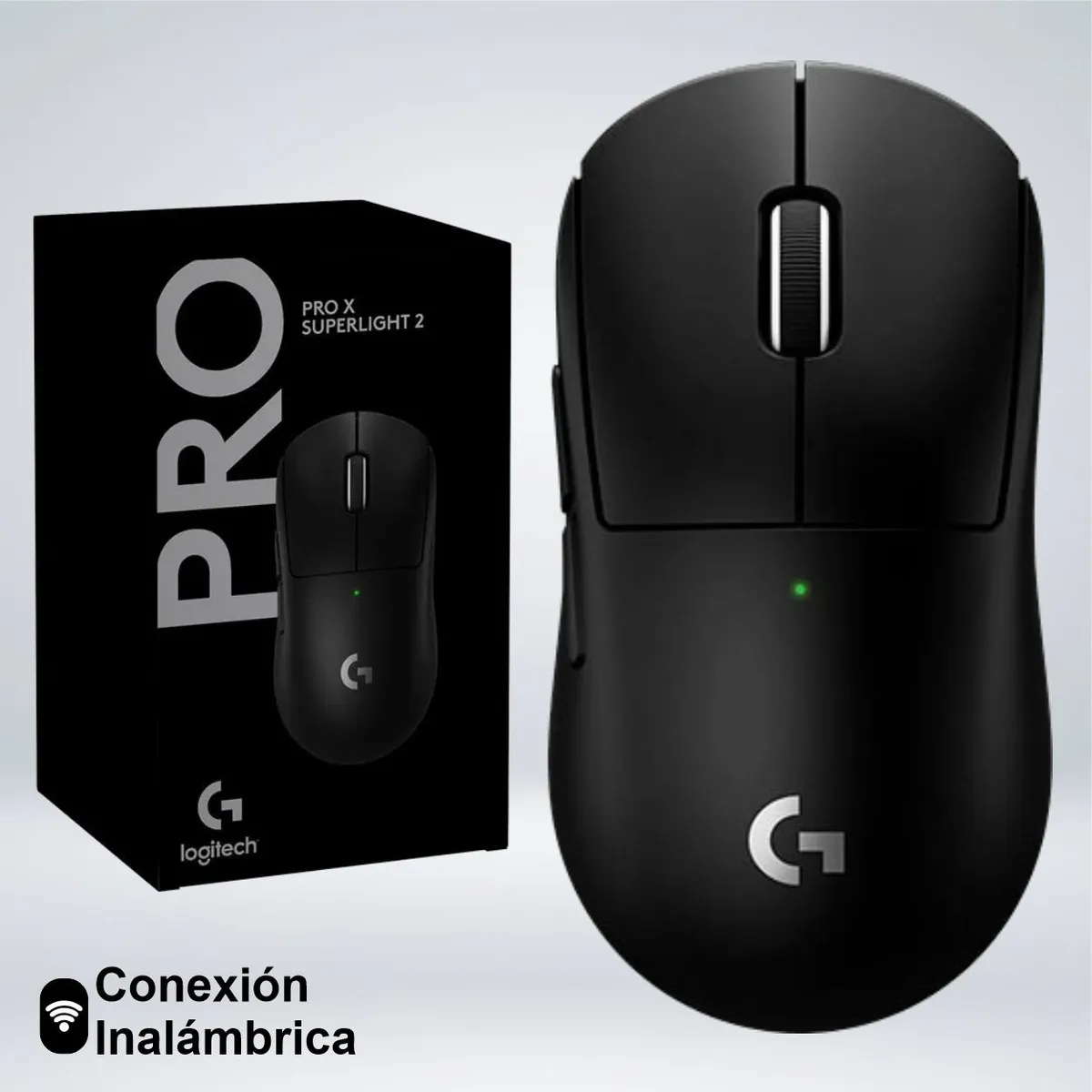 MOUSE GAMER G PRO X SUPERLIGHT 2C HERO 2 LIGHTSPEED 44KDPI 5botones ...