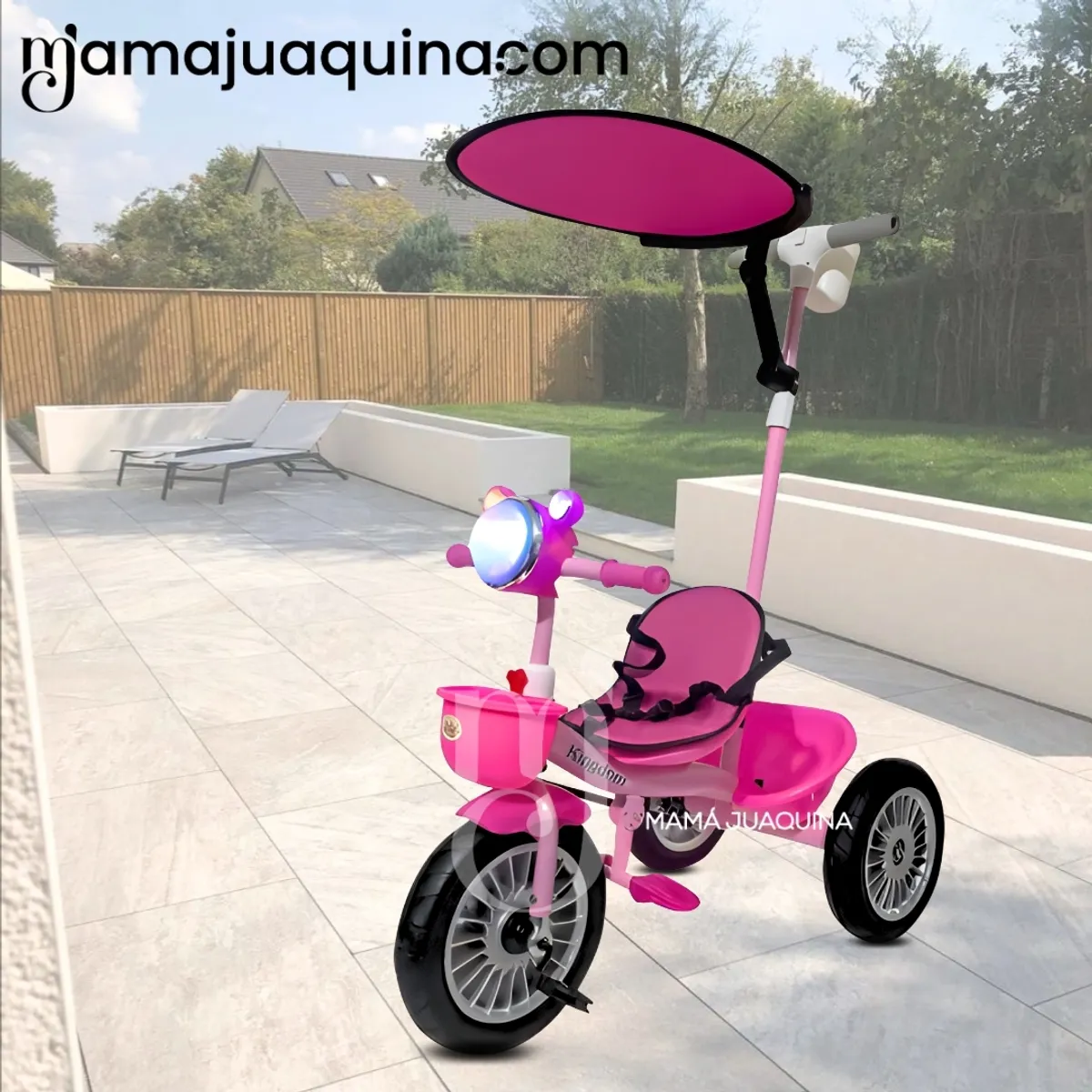 Triciclo con Guiador « JANUCK » Edición Especial Pink BABY | falabella.com