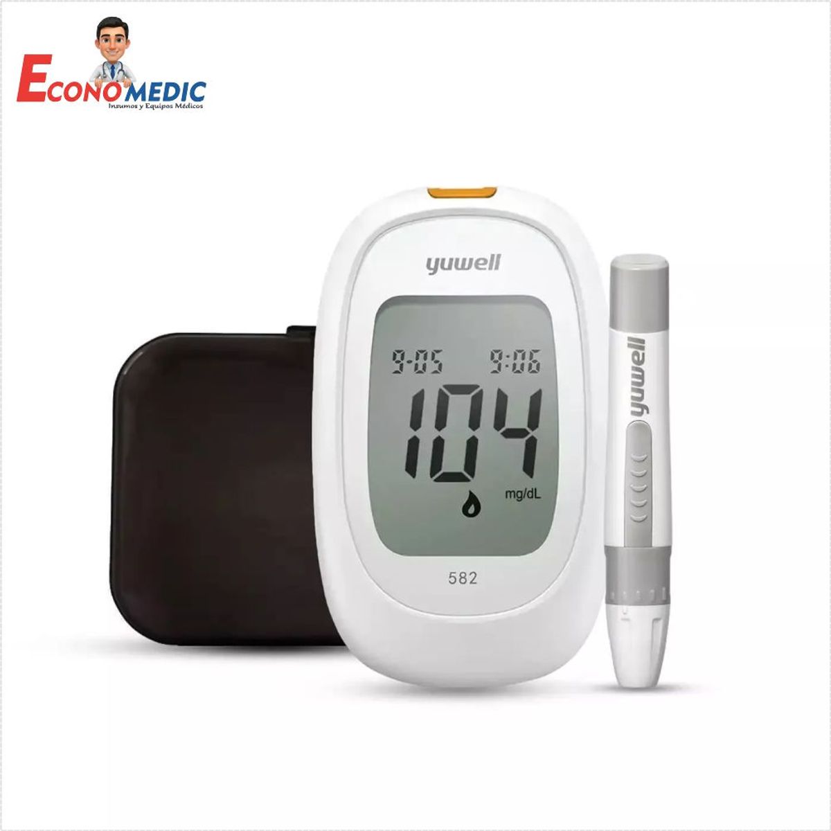 GLUCOMETRO PORTATIL CON BLUETOOTH Y VOZ - YUWELL YUWELL | falabella.com