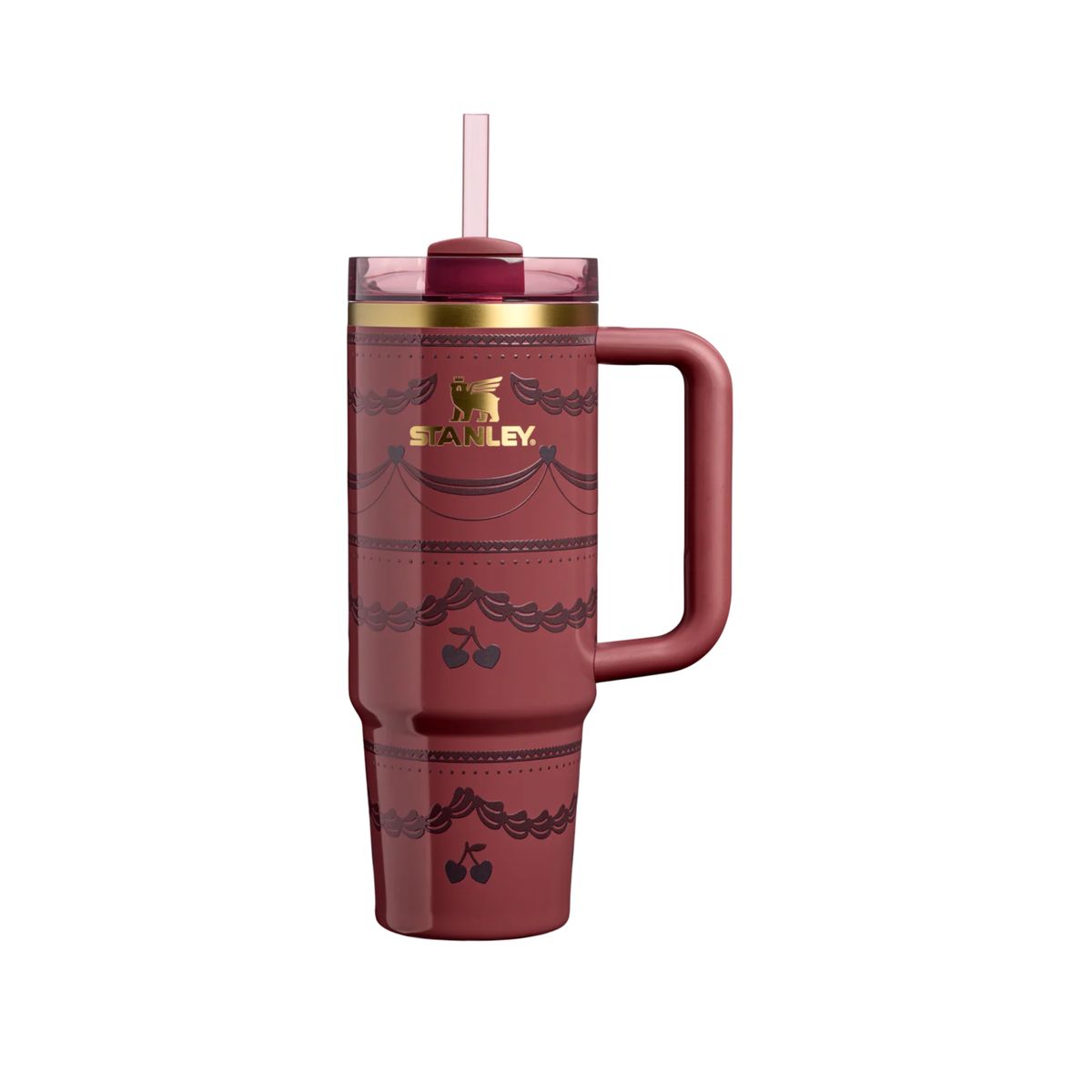 Stanley The Valentine’s Day Quencher H2.0 Flowstate Tumbler 30 OZ Red ...