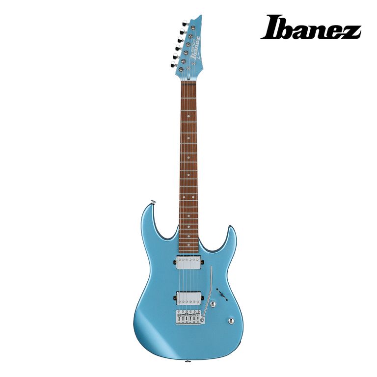 Guitarra Eléctrica Ibanez GRX120SP MLM - Serie Gio Metallic Light Blue ...