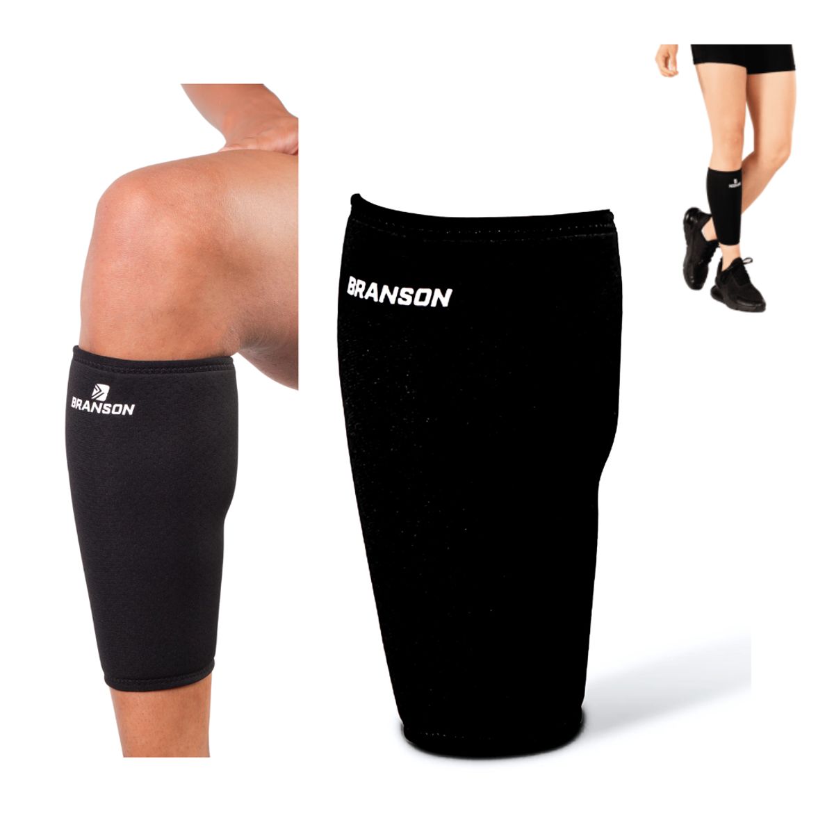 Pantorrillera Deportiva TALLA M de Compresión Cerrada Tubular de ...