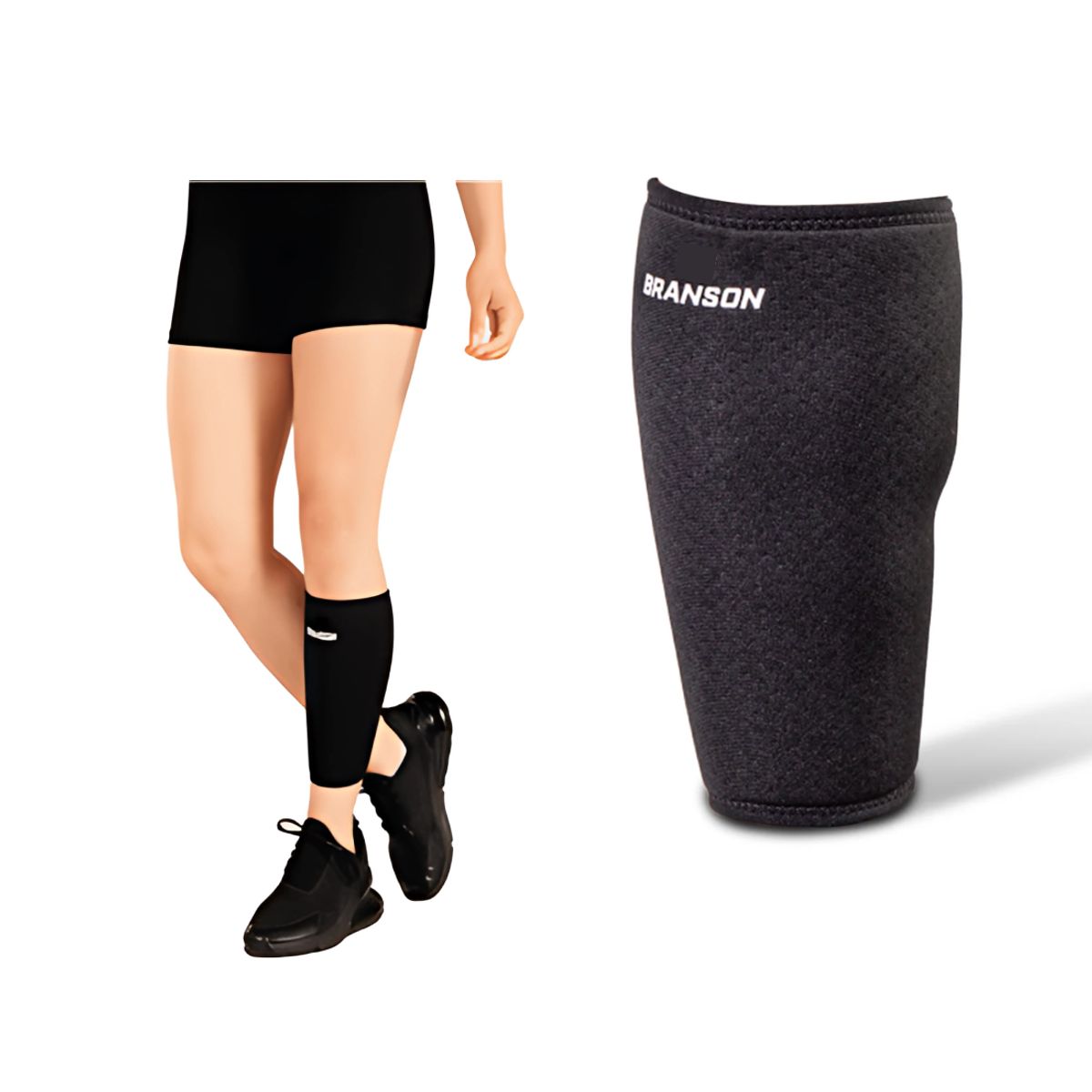 Pantorrillera Deportiva TALLA M de Compresión Cerrada Tubular de ...