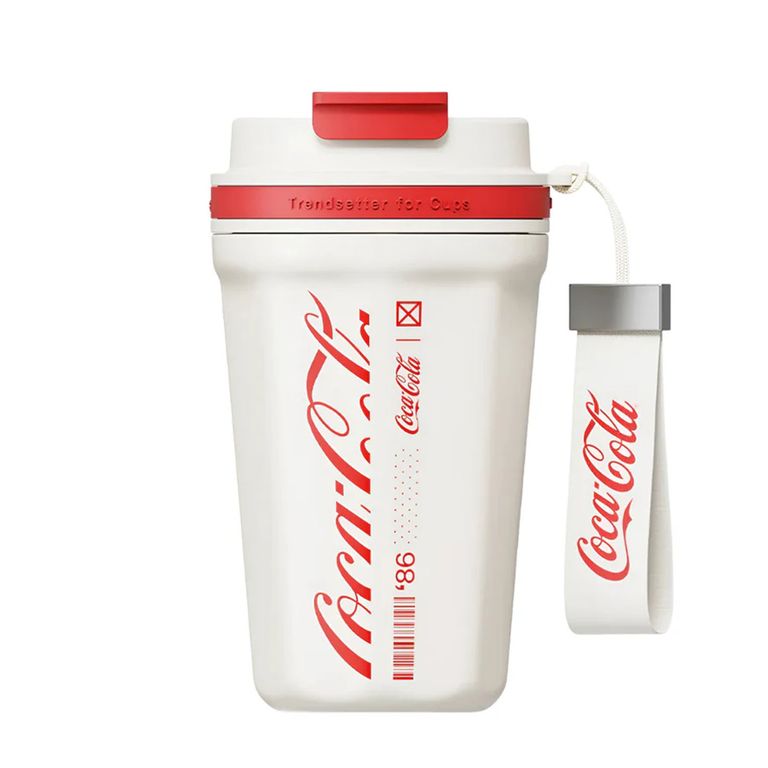 Termo GERM Rombo Coca Cola Blanco 550ml Acero Inoxidable | Sodimac ...