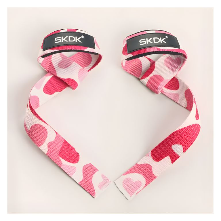 Straps Muñequeras Skdk Pesas Gym Crossfit - Rosado Camuflado ASIA ...