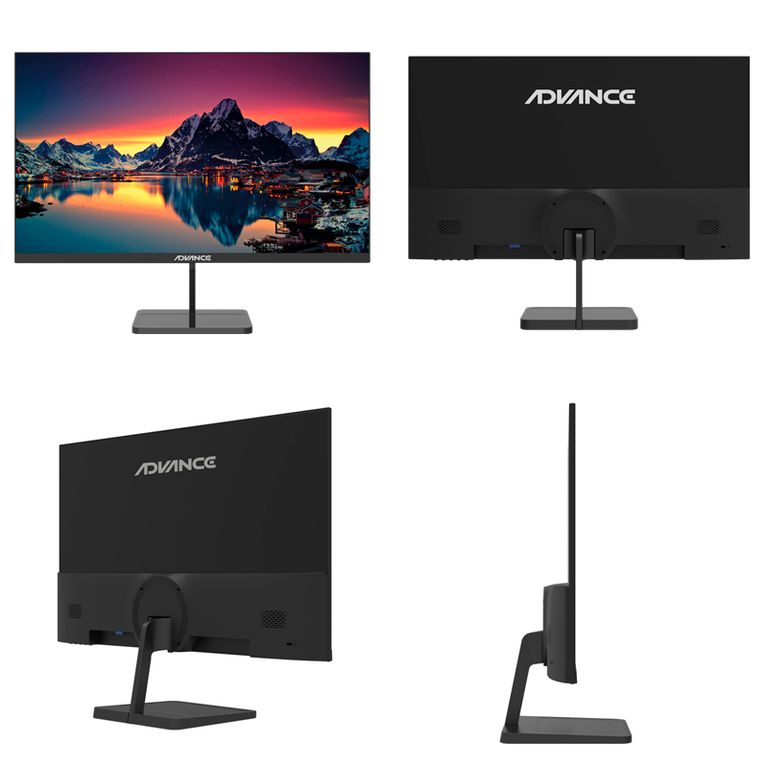 Monitor 215 Advance ADV-2152S FHD IPS 100Hz 1ms HDMI DP VGA Parlantes ...