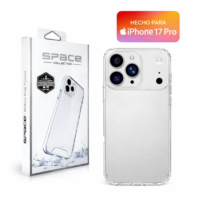 Case Transparente Space Collection Para iPhone 17 Pro SPACE | Falabella ...