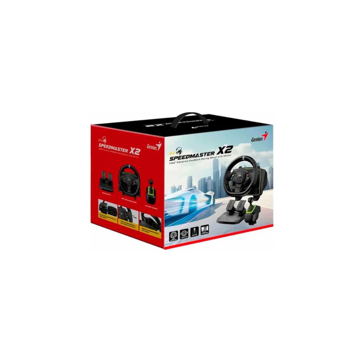 TIMON CON PEDAL + PALANCA GENIUS GX SPEED MASTER X2 DUAL MOTOR ...